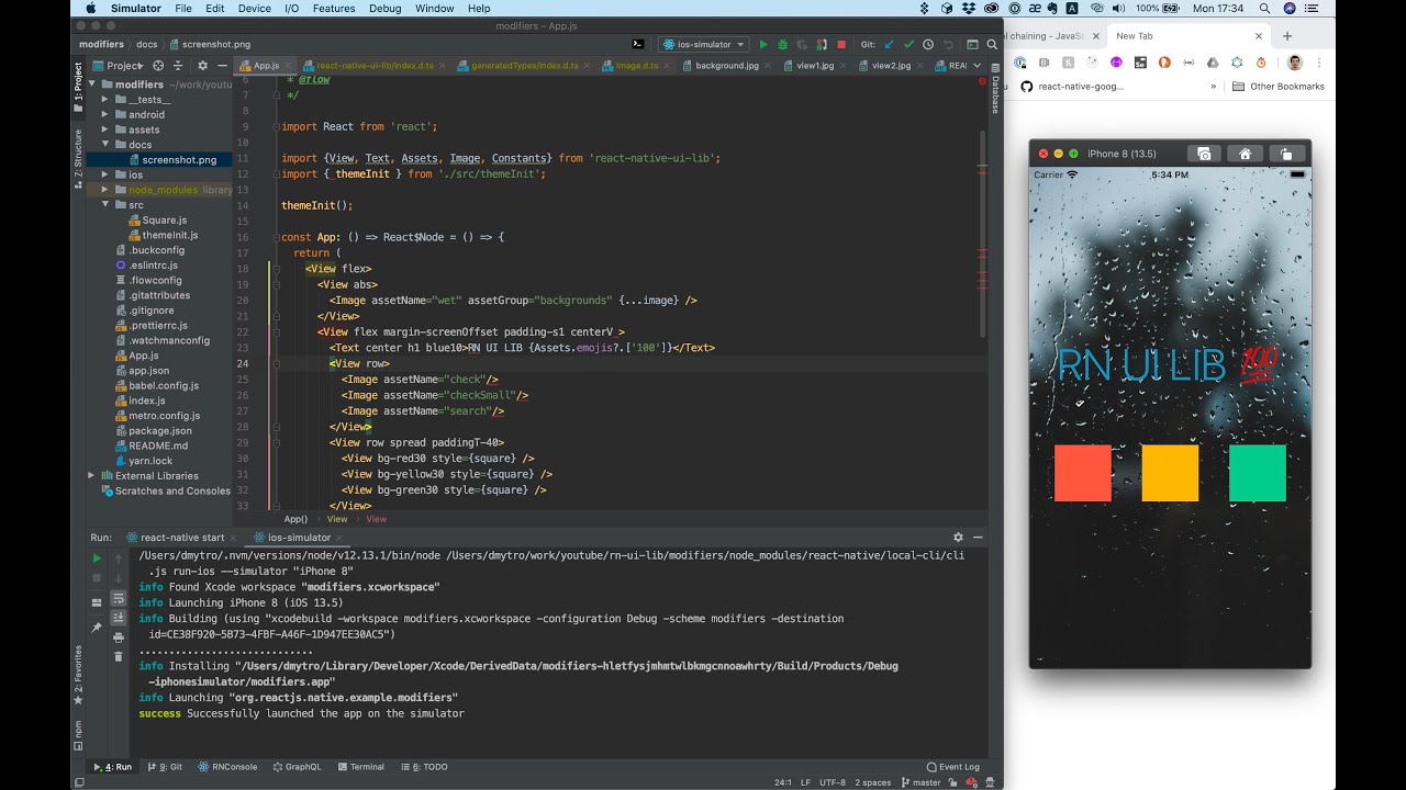 #3 - Assets | REACT-NATIVE-UI-LIB Overview
