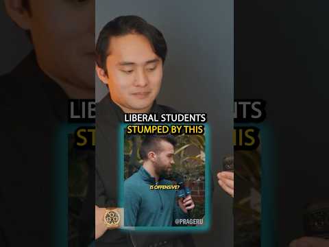 Liberals SILENCED by This Question.. | @PragerU