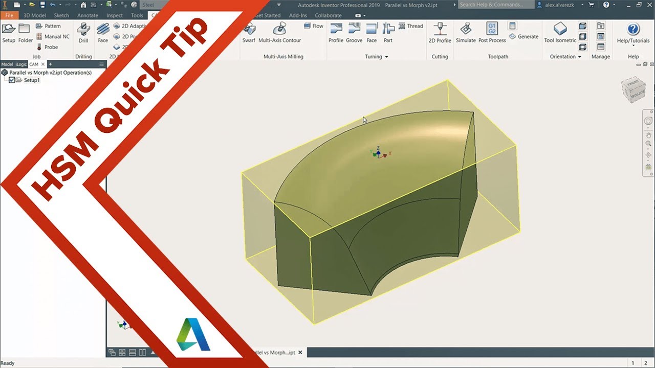 Quick Tip: Morph vs. Parallel Toolpath