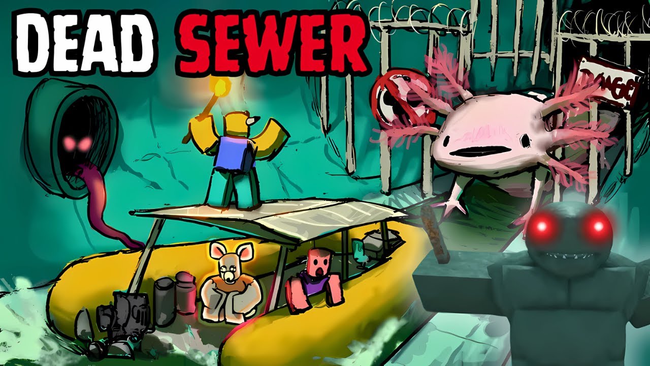 Dead Sewer Summer Update - Full Game Walkthrough & Ending- Roblox