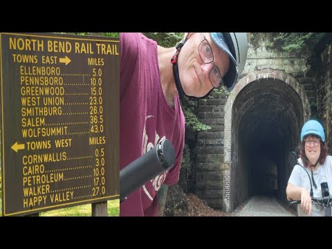 North Bend Rail Trail/ebike/west virginia #heybike