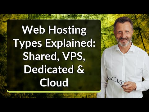 Web Hosting Types Explained: Shared, VPS, Dedicated & Cloud