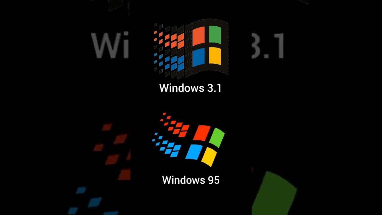 evolution of windows logo
