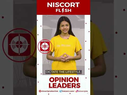Opinion leaders | NISCORT Flash | #63 | #Short | NISCORT Production