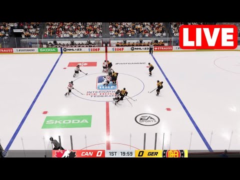 ICE HOCKEY LIVE🔴 Canada vs Germany | 2023 IIHF World Championship Final 28th May 2023 Match NHL 23