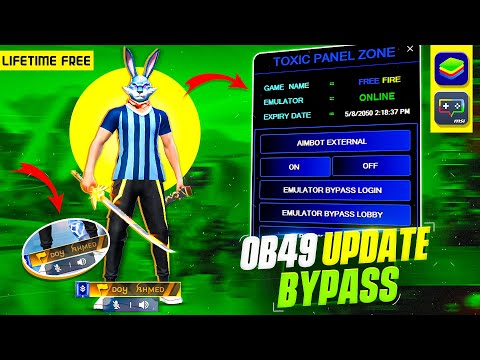NEW UPDATE PC EMULATOR BYPASS 💻 FOR FREE FIRE | 100% ANTIBAN | FREE FIRE PC PANEL GRATIS 🎯 OB49 SAFE