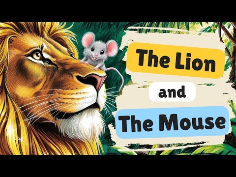 Every act of kindness counts | The Lion and the Mouse | kids rhyming bedtime story | Aesop's Fable