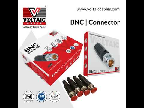 VOLTAIC BNC CONNECTOR PRODUCT VIDEO