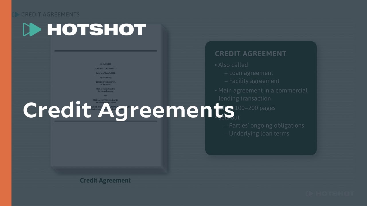 Credit Agreements