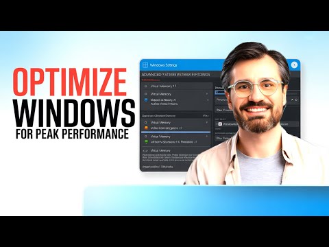 Windows 11 - Optimize Performance -Virtual Memory Advanced System Settings - Speed Up Windows!