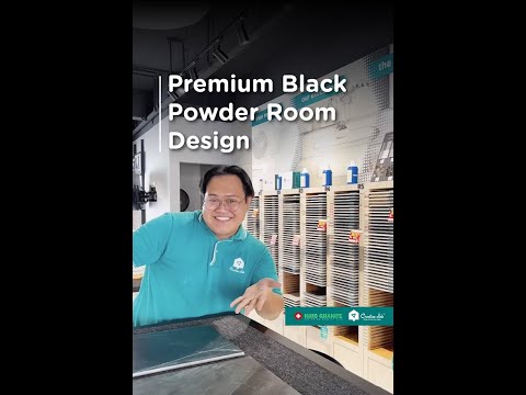 Premium Powder Room Design from Creative Lab Israf