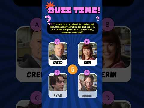 Guess The Office Quotes Quiz #quiz #theoffice #shorts