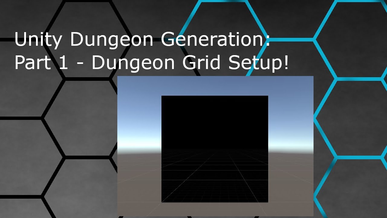 Unity Dungeon Generation: Part 1 - Dungeon Grid Setup!