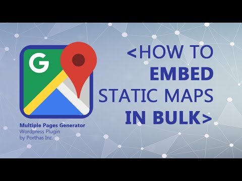 How to Embed Static Maps to Landing Pages