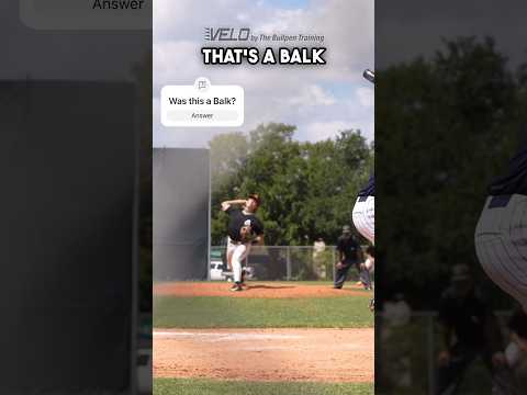 Baseball Umpires? Was this Balk Call Correct? #shorts #fail