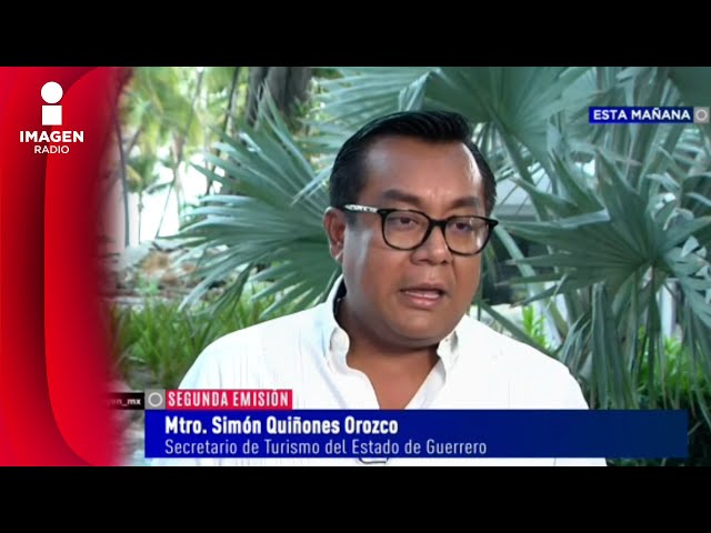"Acapulco ya está listo para recibir a toda la gente": Simón Quiñones