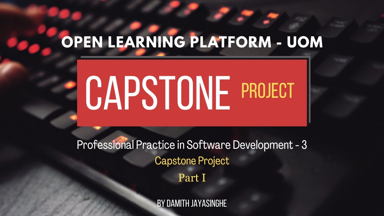Capstone Project - Part 1 | Professional Practice in Software Development - 3