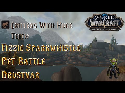Fizzie Sparkwhistle - Rogue Azerite - Critters With Huge Teeth - WoW BFA
