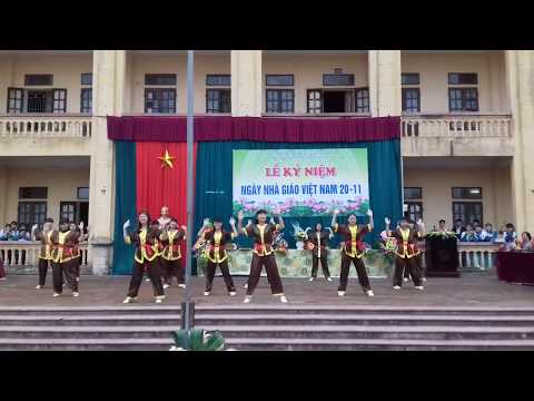 [THPT Nguyễn Đức Thuận] - Review 1 đoạn Các cô giáo nhảy bài Bống Bống Bang Bang - 20/11/2017