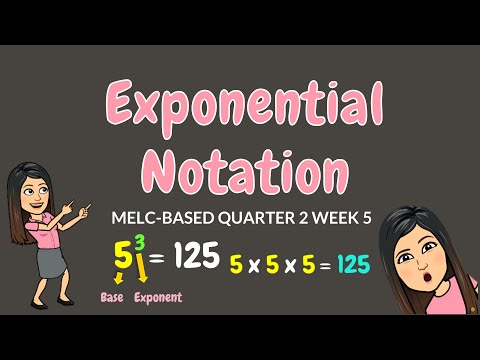EXPONENTIAL NOTATION | GRADE 6