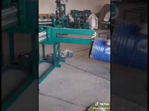 how to flatten 55 gallon drums #shorts