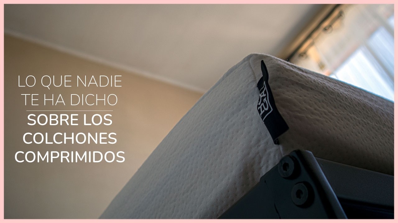 COLCHON 2 PLAZAS MERCADOLIBRE | COMPRIMIDO + BASE DE METAL