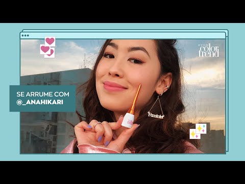 #SeArrumeCom Ana Hikari | Delineado Metalizado | AVON