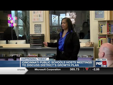Cincinnati Public Schools hosts meetings to discuss district's growth plan