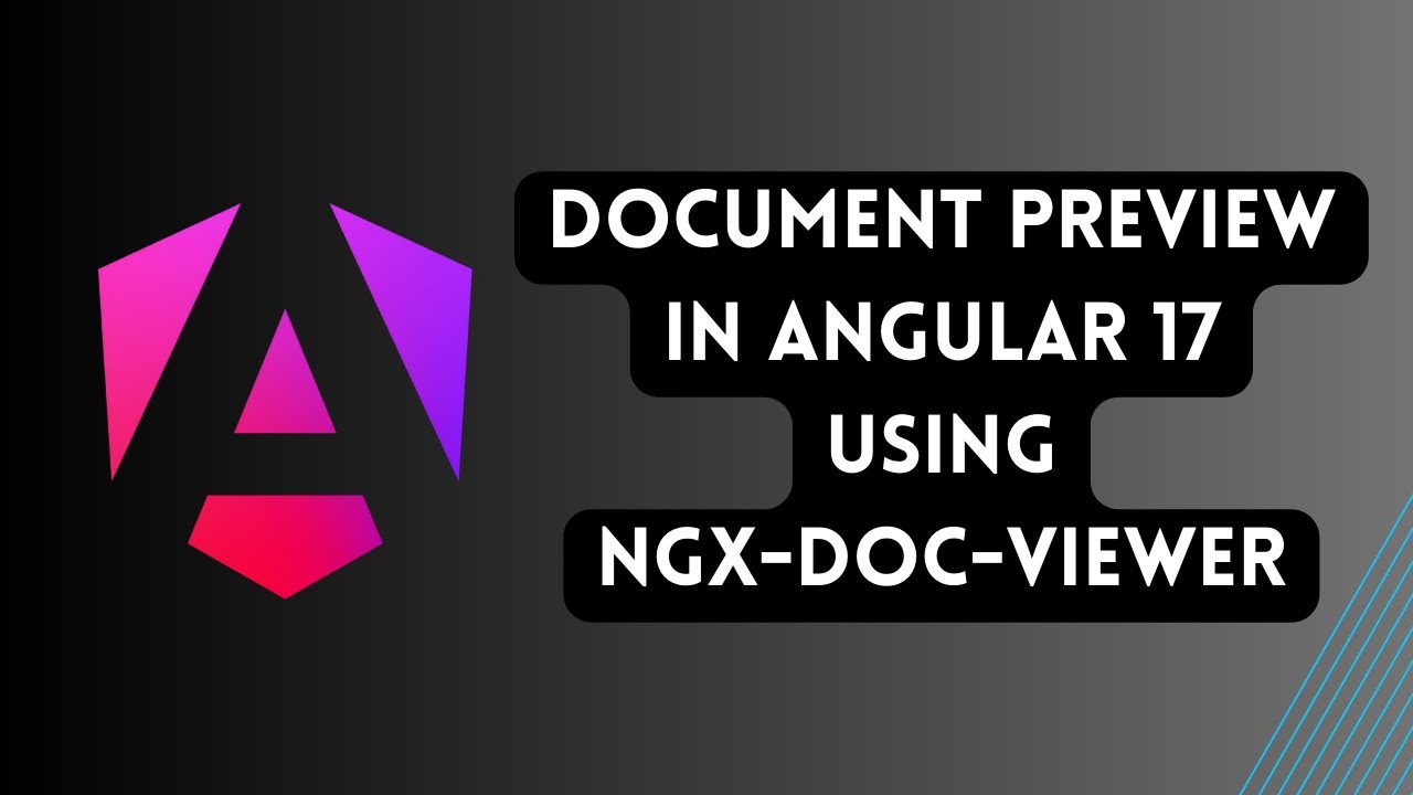 document preview in angular 17 using ngx-dox-viewer | document rending in angular