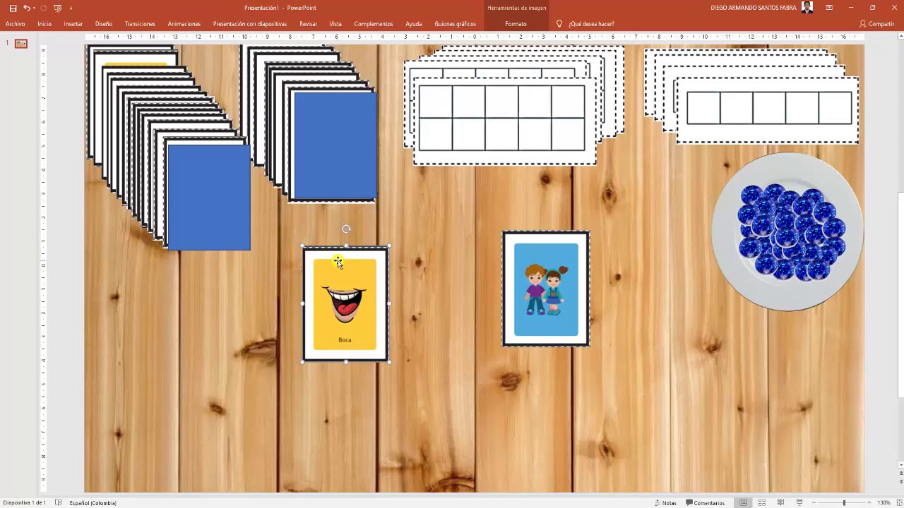 Reconocimiento y uso del material manipulativo, 