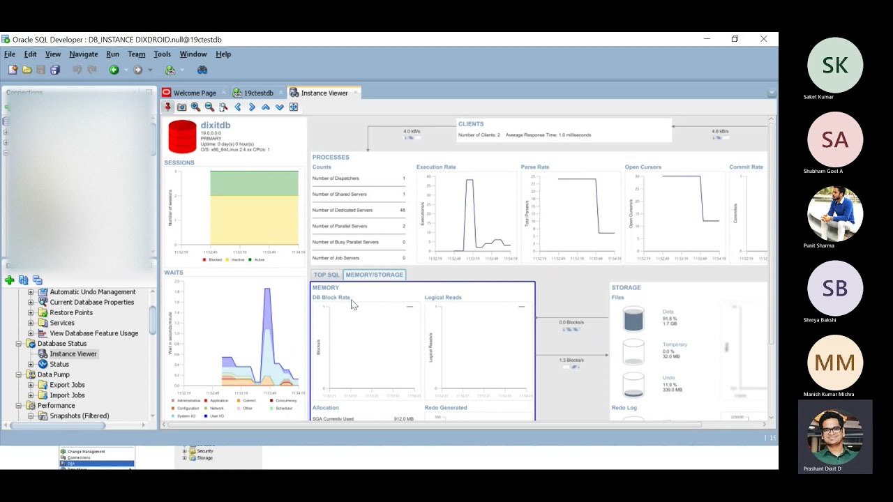 Generating AWR reports using Oracle SQL Developer and much more