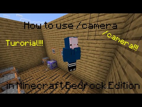 How to use /camera command in Minecraft Bedrock | Tutorial