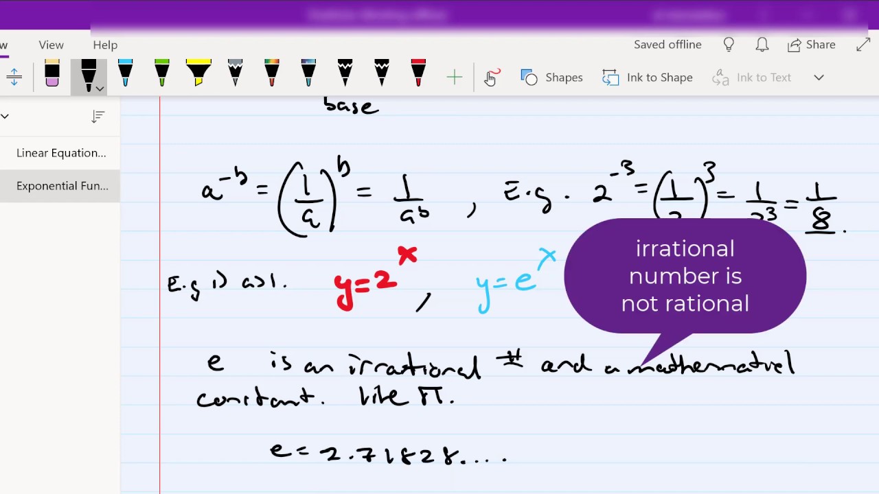 Grade 9 Math Exponential Functions with python | Important Lesson