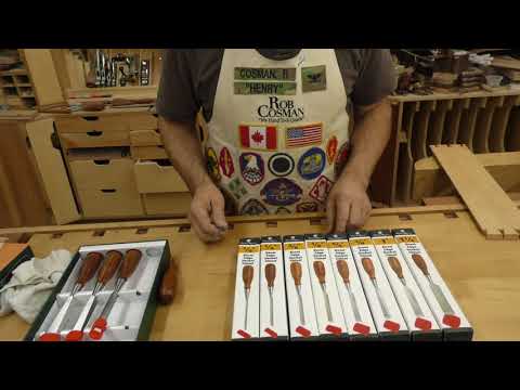Bevel Edge Socket Chisels From Woodriver-RobCosman.com