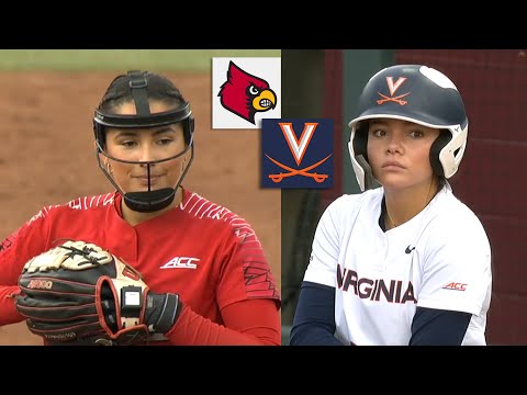 #10 Louisville vs #7 Virginia Women's College Softball Highlights Full Game 2025