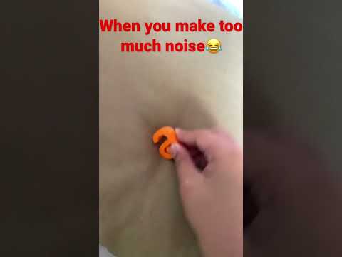 When you make too much noise to disturb tvokids f🤣 (tvokids letters)