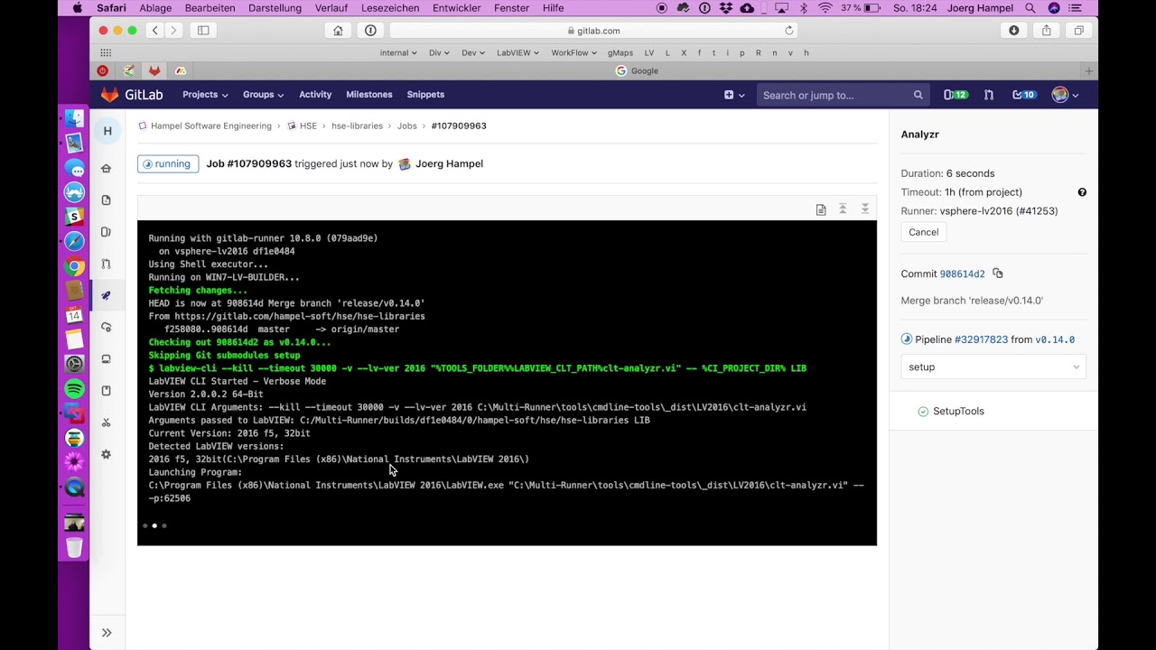VIP2018: Automated Releases, Step 2: gitlab