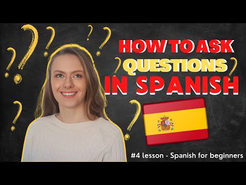 QUESTION WORDS in SPANISH for beginners | asking questions in Spanish