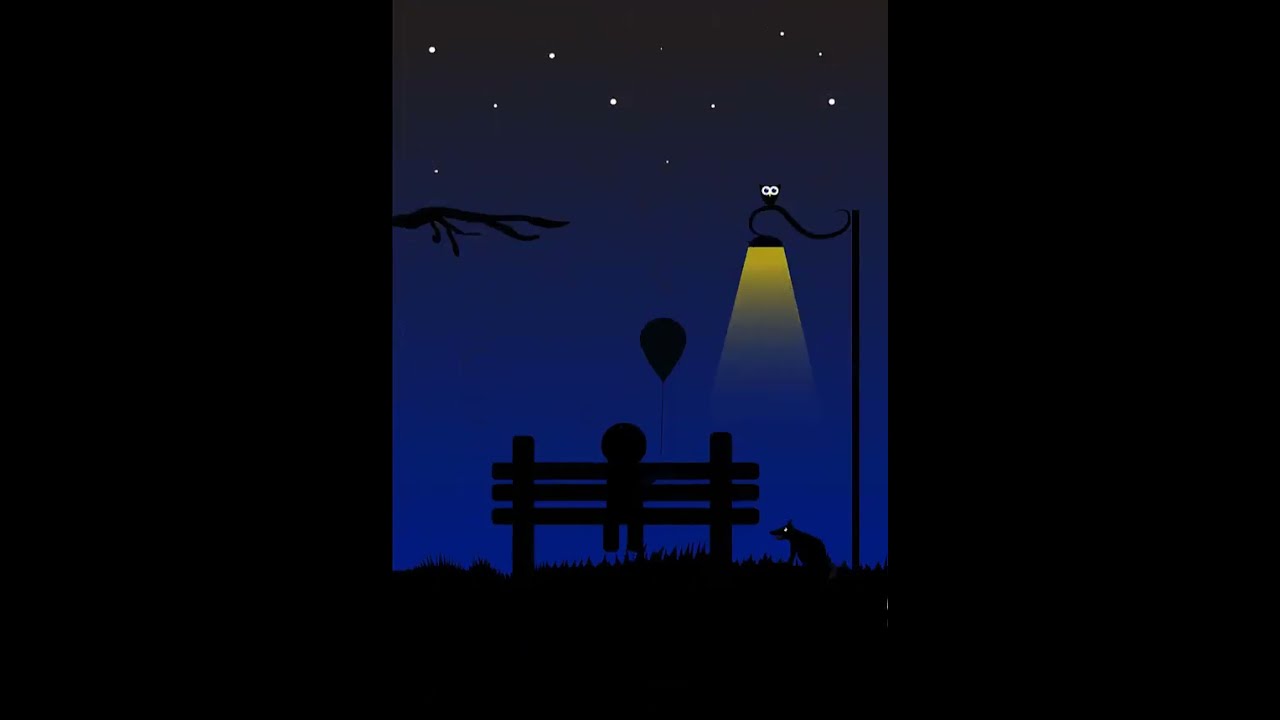 Boy Alone Night Scene Creation in Illustrator | #adobeillustrator #graphicdesigntutorials