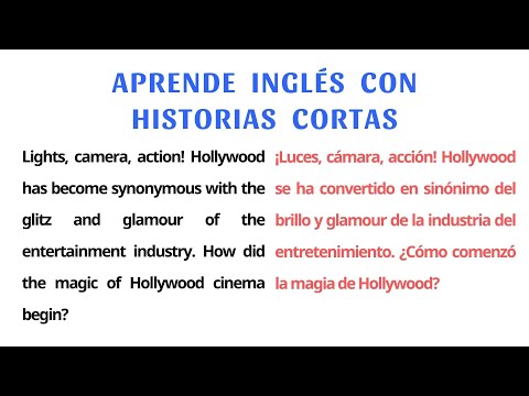 APRENDE INGLÉS CON HISTORIAS CORTAS | Hollywood, the dream factory
