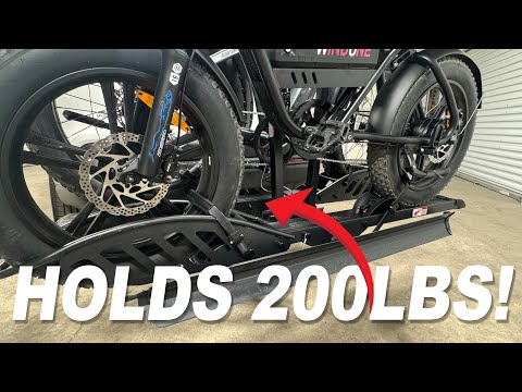 Carry two 100lb Bikes With the UPDATED CyberRack E2 Bike Rack