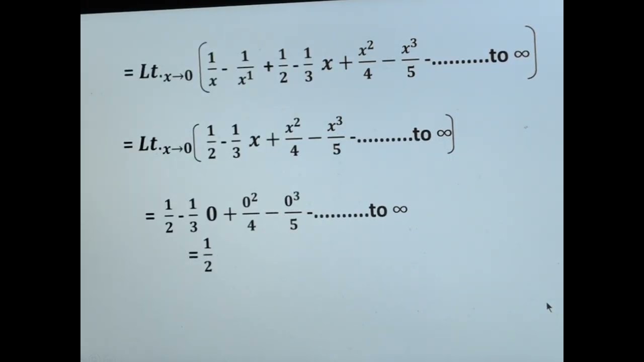 Important example on LIMIT using Series Expansion Method#Class-11#Class-12#LIMIT(22)