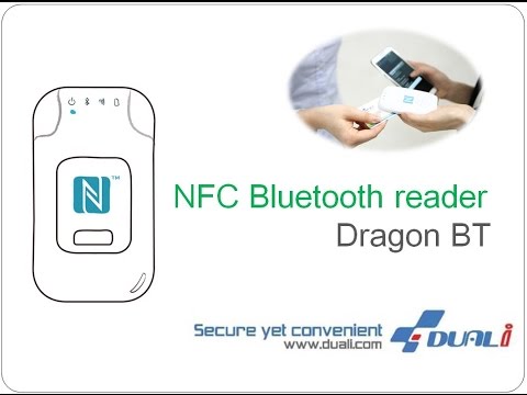 2-3 NFC Bluetooth reader- customize the setting using DRAGON BT CONTROLLER.