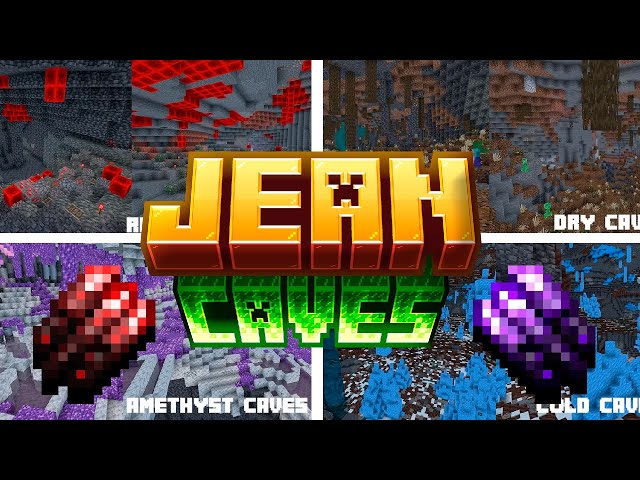 Jean Caves - New biome Maple Caves 1.21.8 Minecraft Data Pack