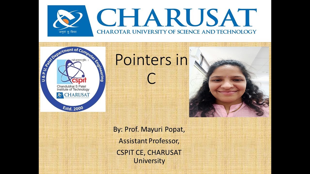 1. Pointers and Arrays