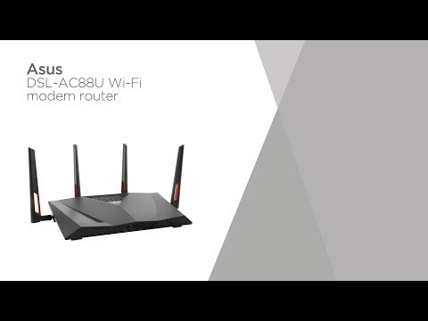 Asus DSL-AC88U WiFi Modem Router - AC 3100, Dual-band | Product Overview | Currys PC World