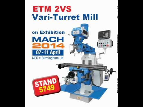 Machines on Display at The MACH SHOW 7th - 11th April 2014 NEC Birmingham