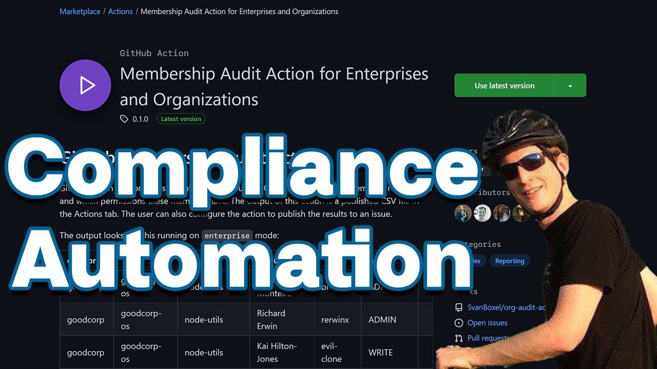 Automating routine tasks and compliance with GitHub Actions #DemoDays