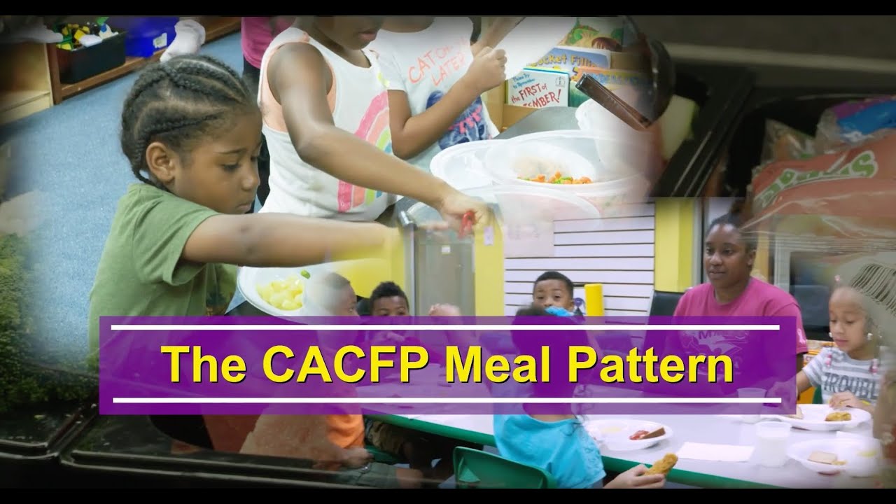 The CACFP Meal Pattern