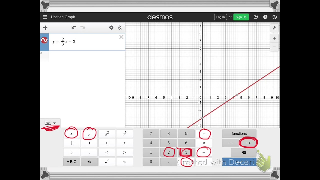 Graphing Linear Equations using DESMOS